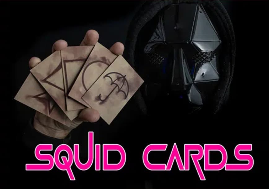 Squid Cards de Matthew WRIGHT - Virtual Magie